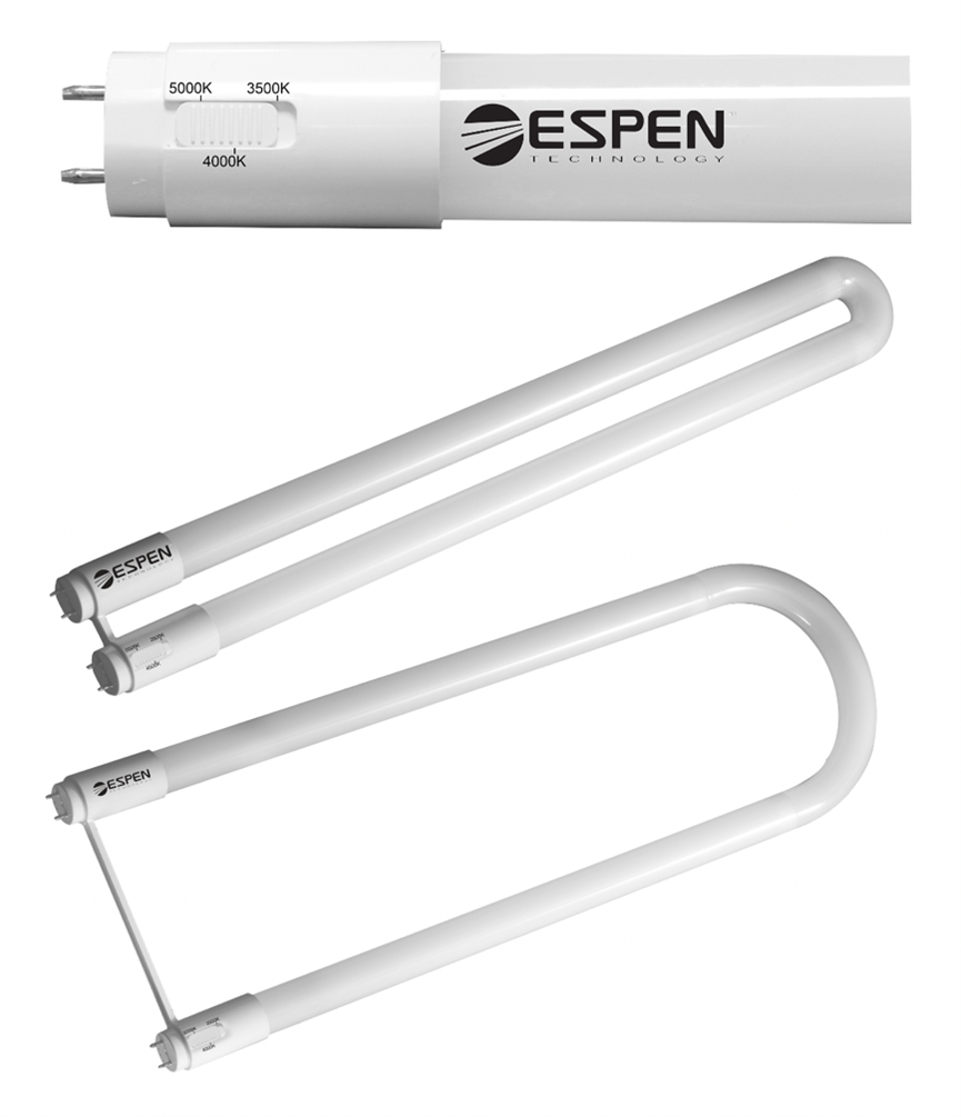 Type A+B Hybrid 3-CCT Field-Selectable TLEDs from Espen - Electrical Trends