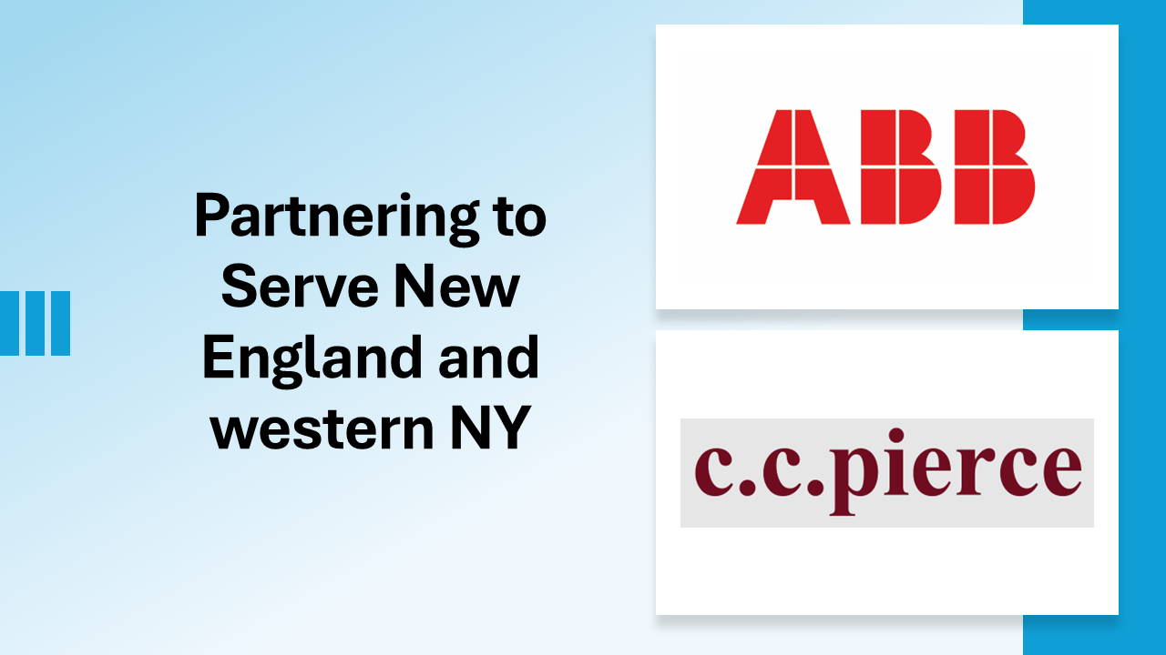 ABB Partnering with C.C. Pierce for New England & Western NY ...